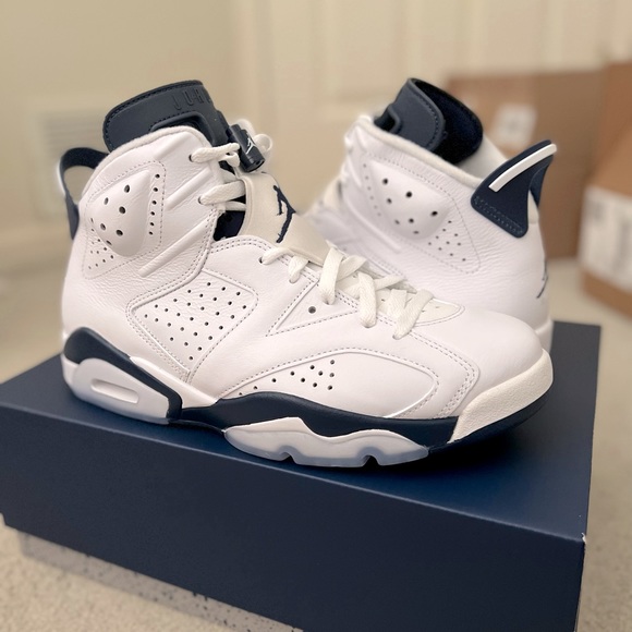 Jordan | Shoes | Brand New Air Jordan Retro 6s Midnight Navys Sz 95 ...